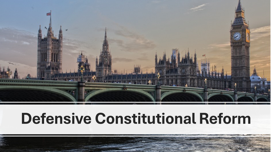 Defensive Constitutional Reform - 99%